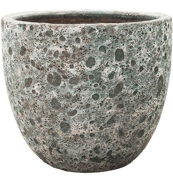 Baq Design Lava Relic Jade couple bloempot 45x42 cm | Tuinexpress.nl