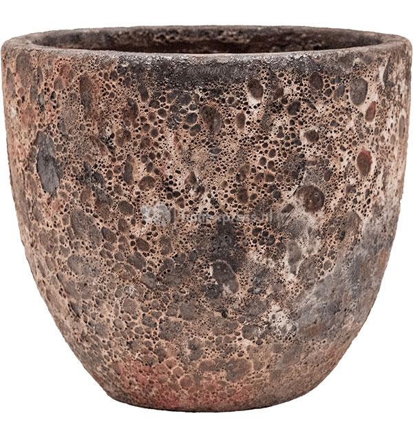 Baq Design Lava Relic pink couple bloempot 36x34 cm | Tuinexpress.nl