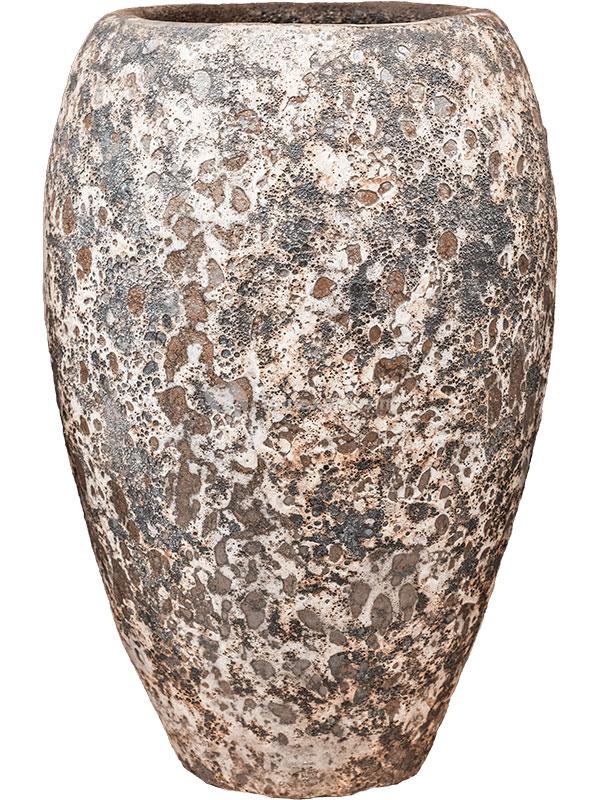 Baq Design Lava Relic Rust metal emperor hoge bloempot 45x75 cm ...