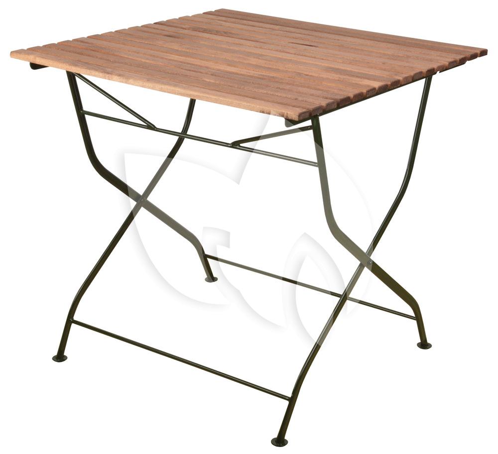 Esschert Design Tuintafel hout opklapbaar Sofia groen | Tuinexpress.nl