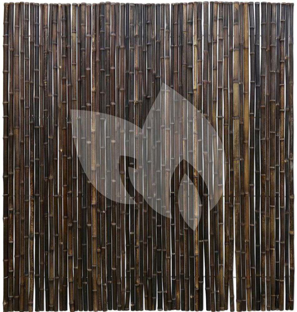 Express Bamboemat zwart 180 x 200 cm x 25-28 mm | Tuinexpress.nl