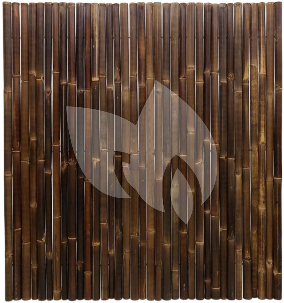 Express Bamboemat zwart 180 x 200 cm x 50-60 mm | Tuinexpress.nl