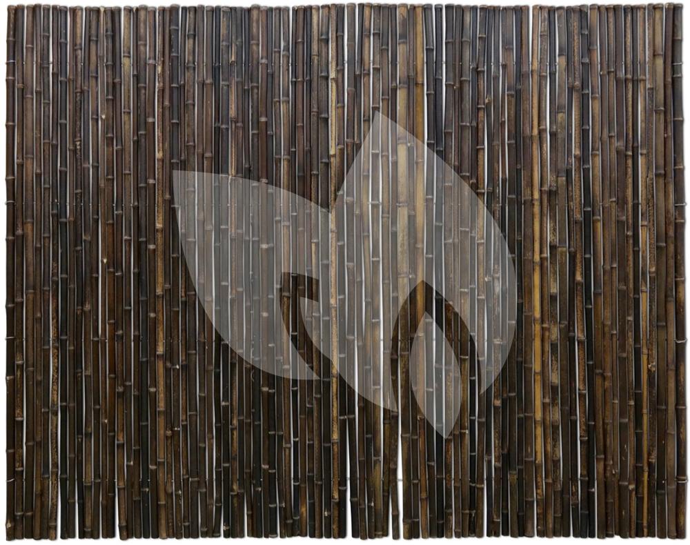 Express Bamboemat zwart 250 x 200 cm x 25-28 mm | Tuinexpress.nl