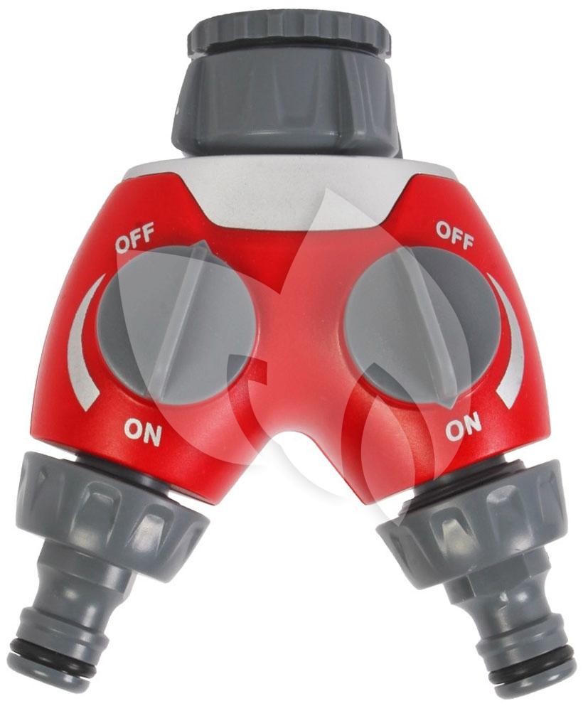 Talen Tools 2-weg waterverdeler voor tuinslang | Tuinexpress.nl