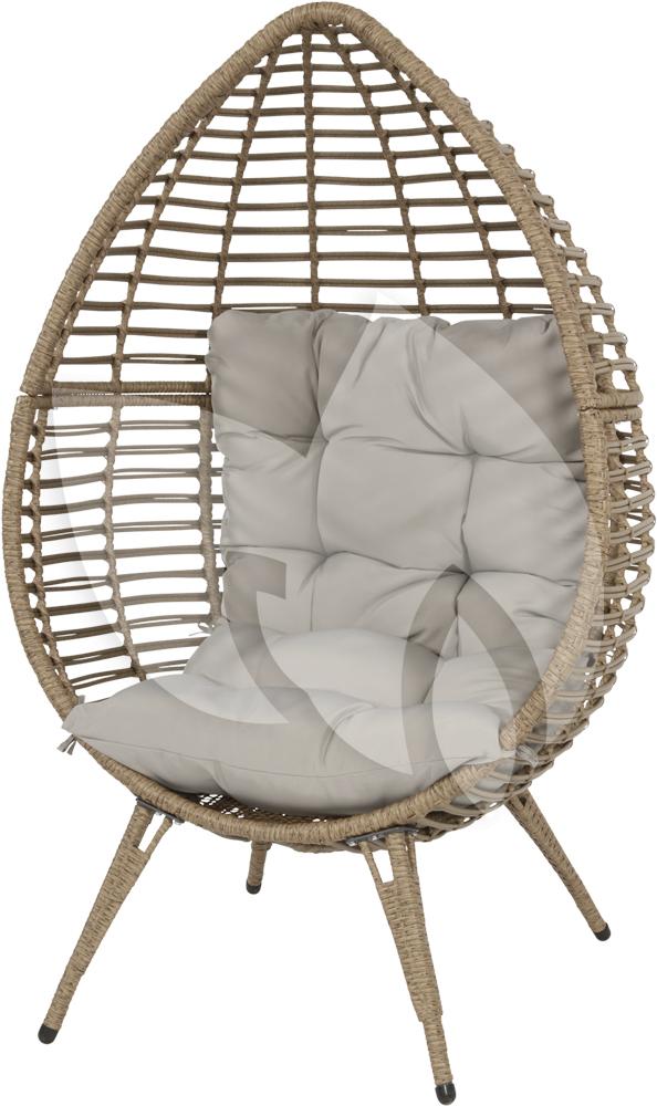 Express Chill egg stoel naturel | Tuinexpress.nl
