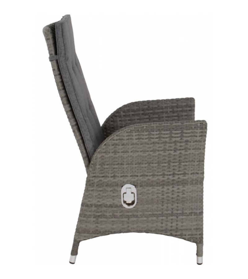 Verstelbare wicker tuinstoel Larissa | Tuinexpress