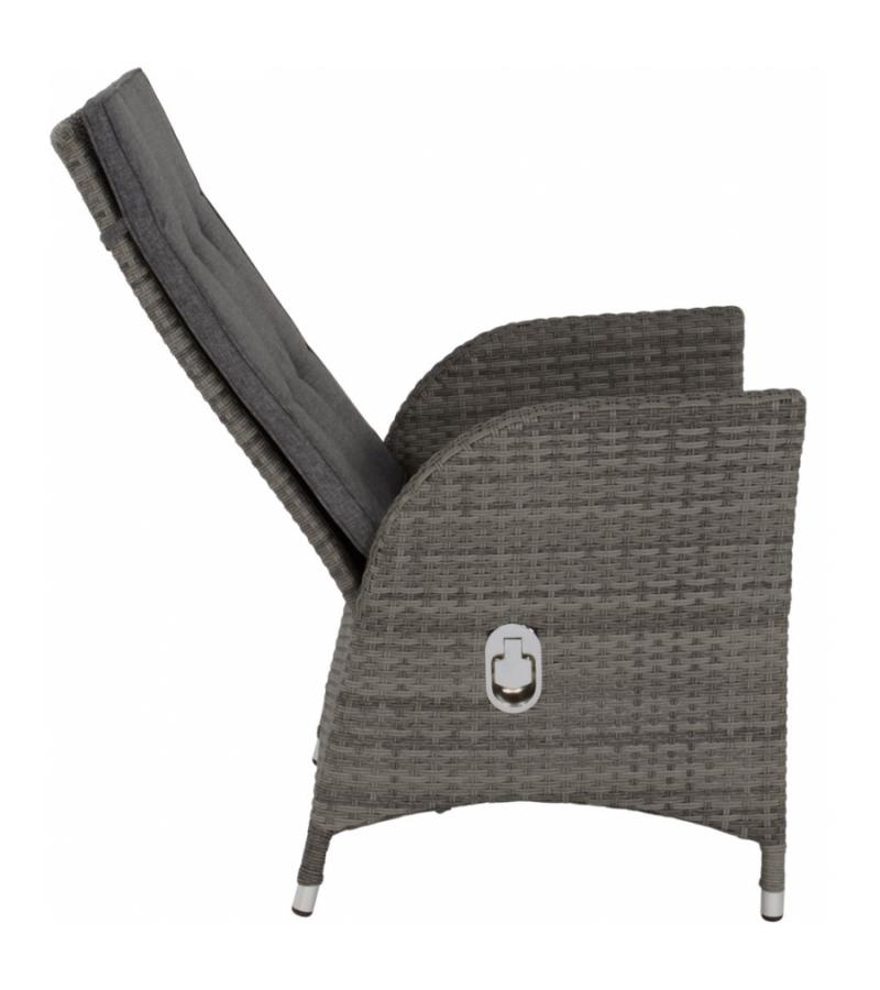 Verstelbare wicker tuinstoel Larissa | Tuinexpress