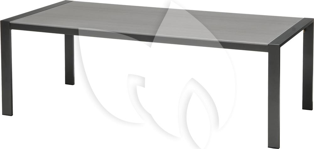 Express Duranite tuintafel antraciet | Tuinexpress.nl