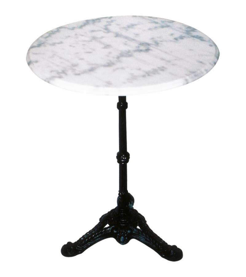 Tuintafel marmer wit rond 60cm | Tuinexpress