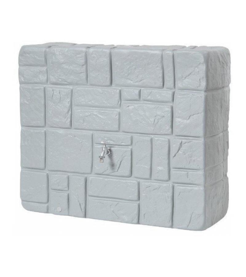 Garantia Wall regenton 300 liter steengrijs | Tuinexpress