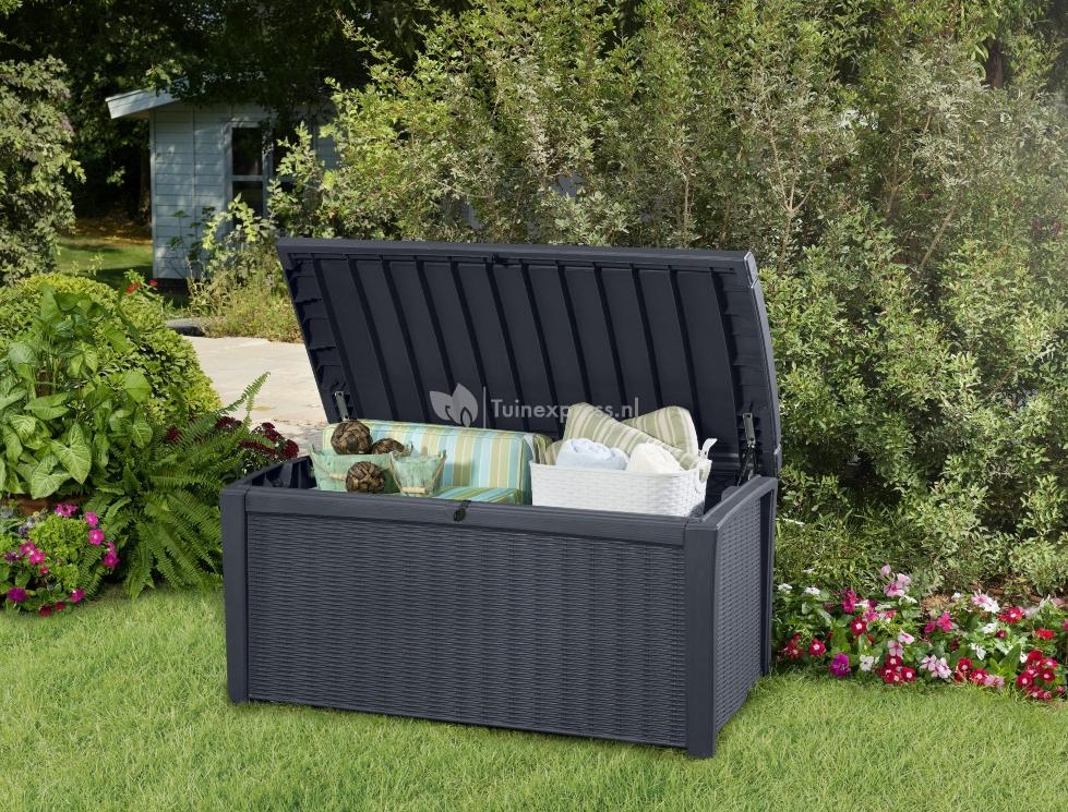 Keter Borneo opbergbox | Tuinexpress.nl
