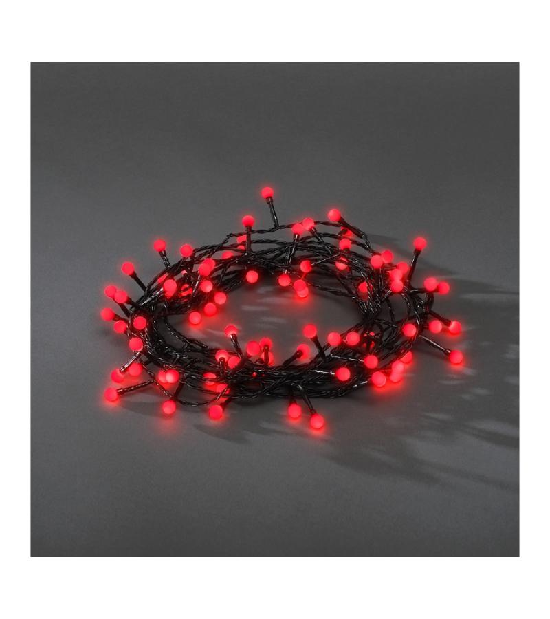 LED lichtsnoer Cherry rood | Tuinexpress