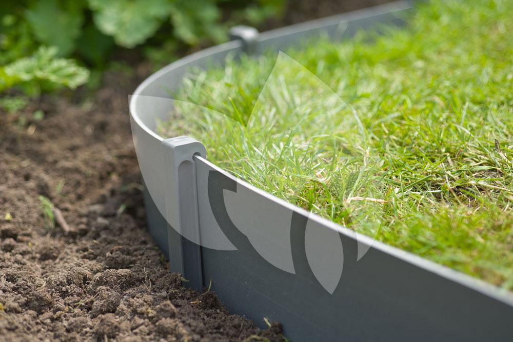 Nature Borderrand pennen grijs voor borderrand 7.5 cm hoog | Tuinexpress.nl