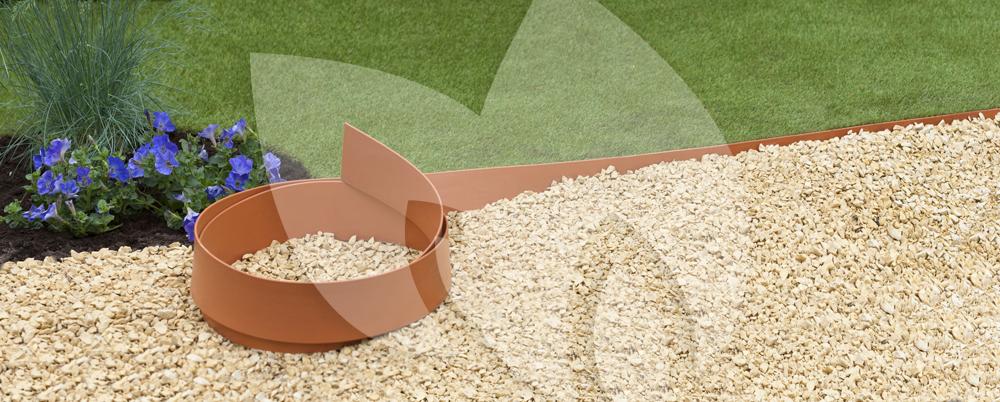 Nature Borderrand set terracotta | Tuinexpress.nl