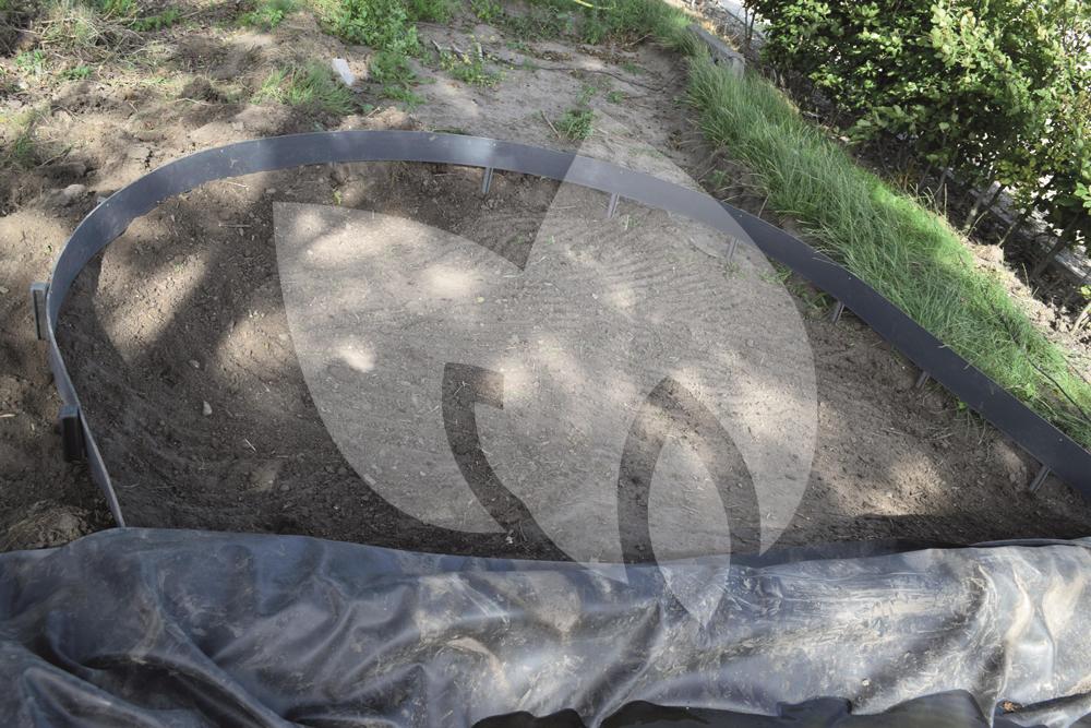 Ubbink BorderFix flexibele borderrand 14 cm hoog (per meter) | Tuinexpress.nl
