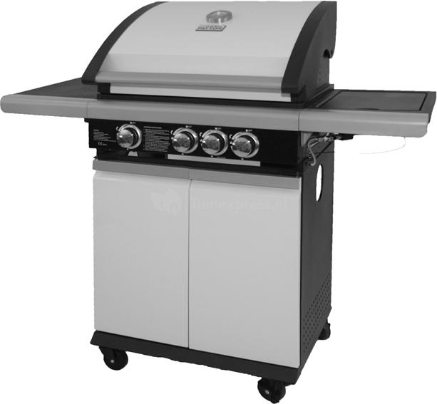 Patton Patio Chef 3+ wit gasbarbecue | Tuinexpress.nl