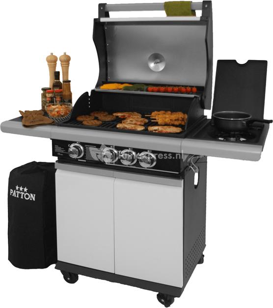 Patton Patio Chef 3+ wit gasbarbecue | Tuinexpress.nl