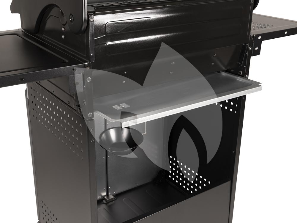 Patton Patio Chef 4+ zwart gasbarbecue | Tuinexpress.nl