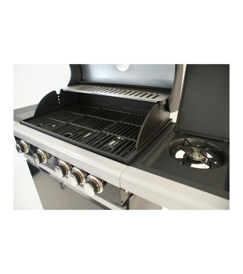 Patton Patio Chef 4+ zwart gasbarbecue | Tuinexpress