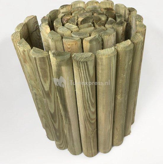 Express houten borderrand 40x250cm | Tuinexpress.nl