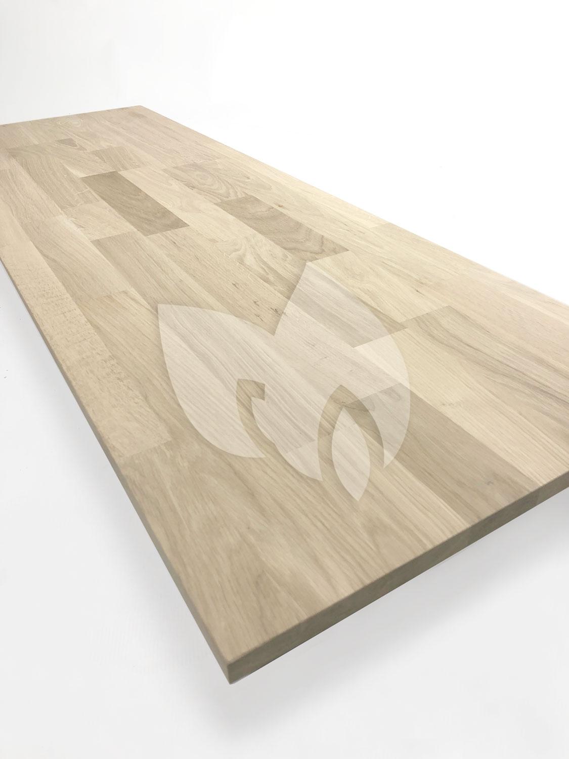 Wood Brothers Eiken plank vingerlas 120 x 40 cm - 18 mm | Tuinexpress.nl