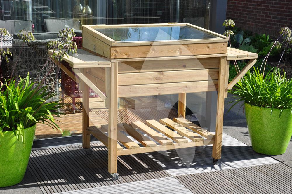 Royal Well Grower on Wheels kweekkas | Tuinexpress.nl