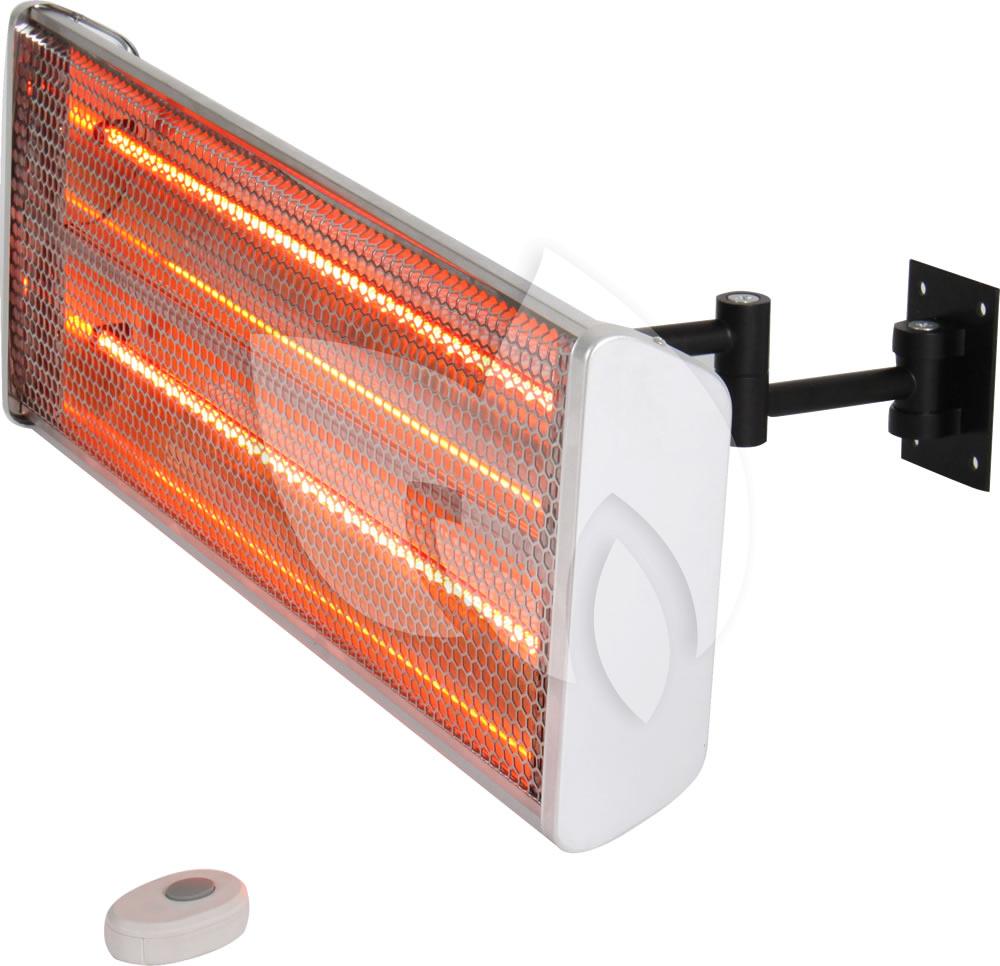 Sunred Wand 2400 Watt infrarood terrasverwarmer | Tuinexpress.nl