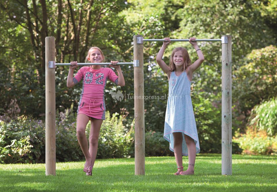 Express Rekstok Rudolf met ronde palen 190x160cm | Tuinexpress.nl