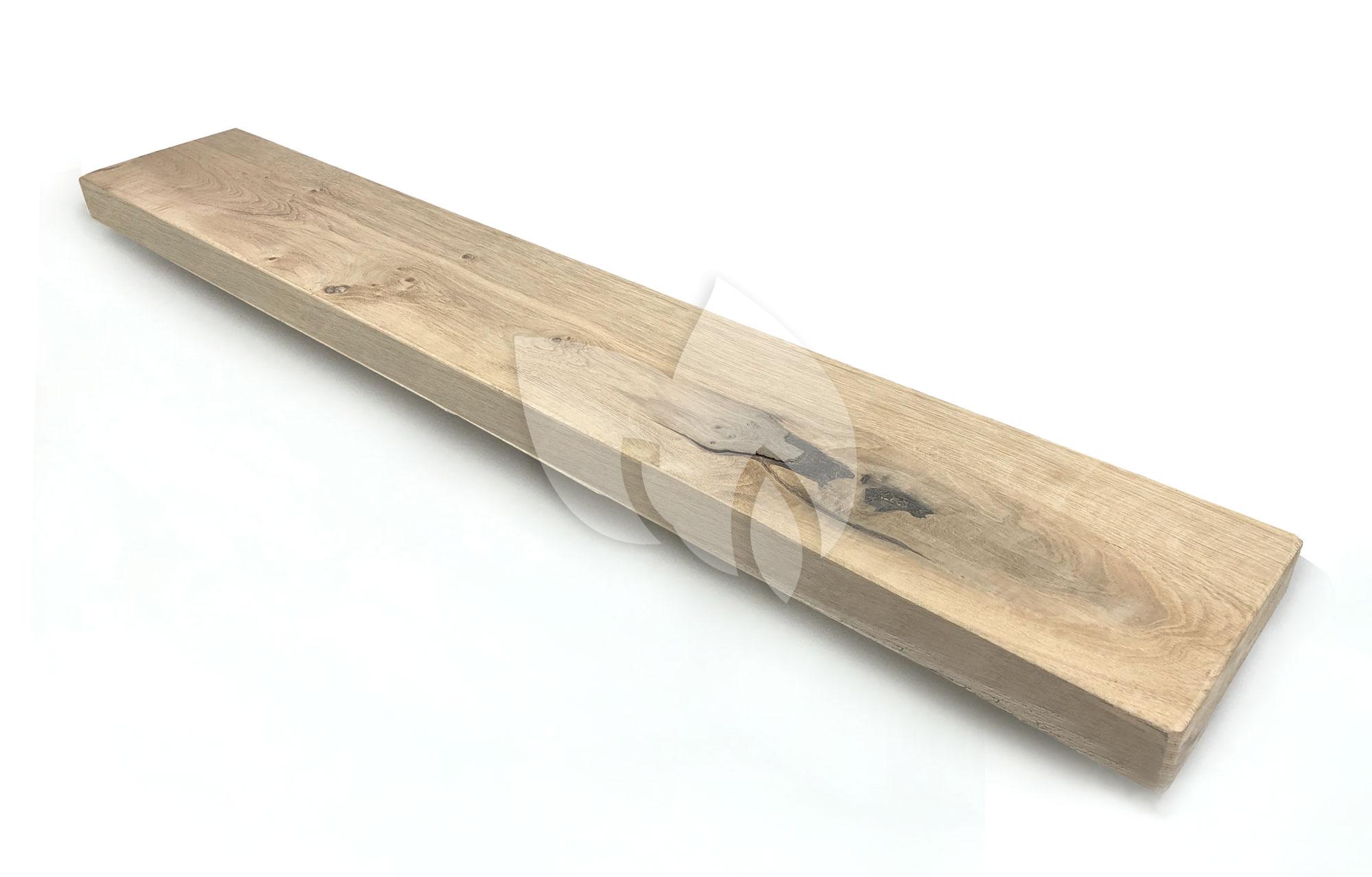 Wood Brothers Eiken plank robuust recht 150 x 25 cm | Tuinexpress.nl